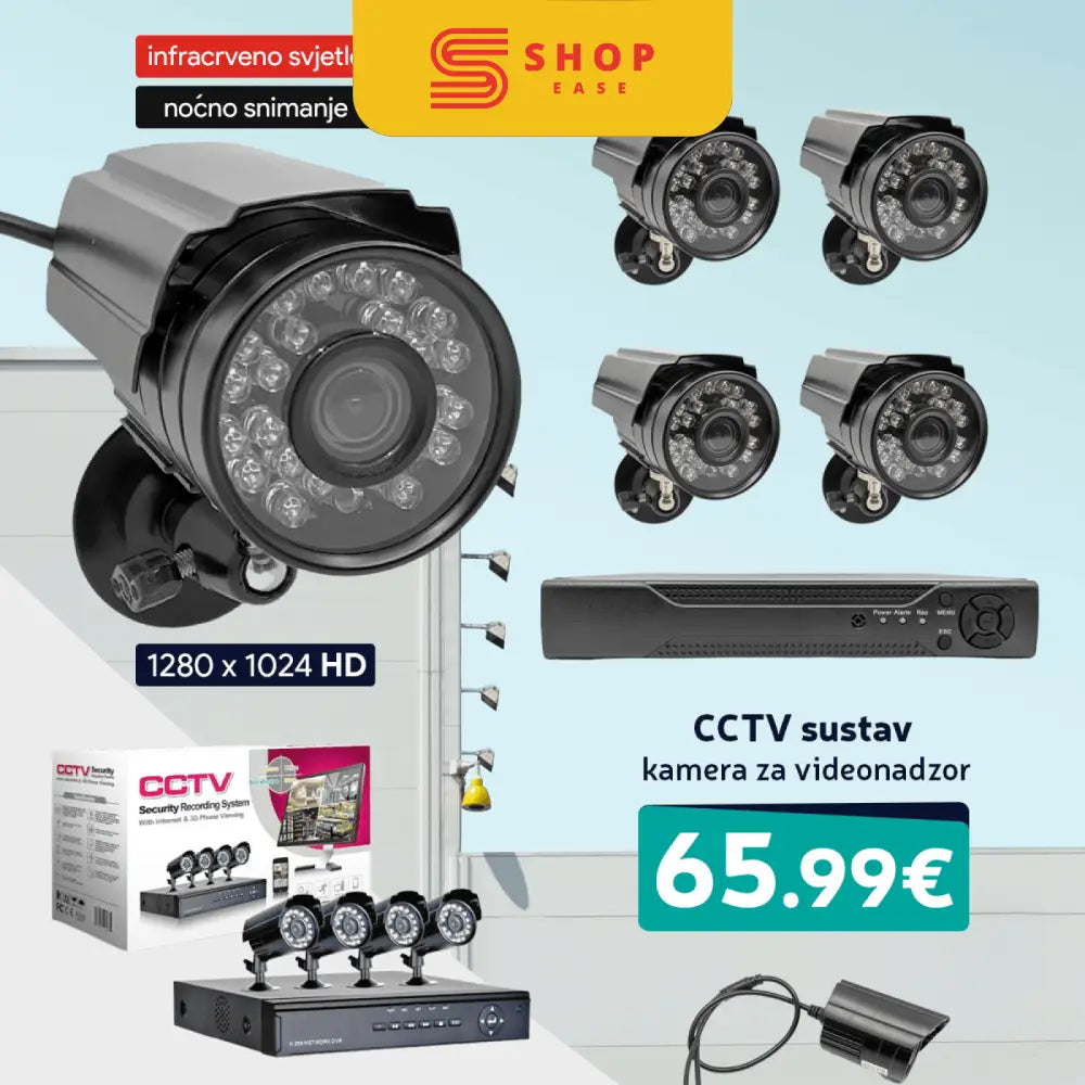 CCTV KAMERE ZA VIDEO NADZOR – ShopEase