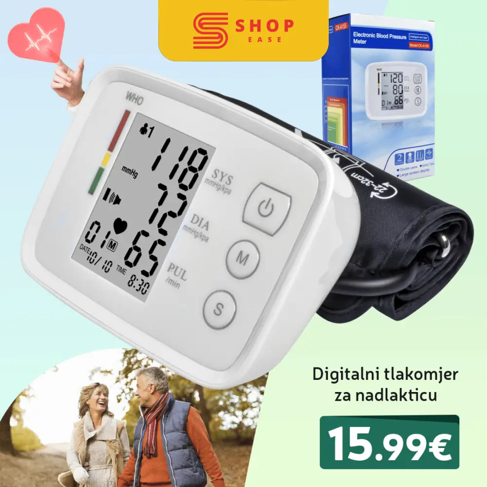 DIGITALNI MERILNIK TLAKA – ShopEase