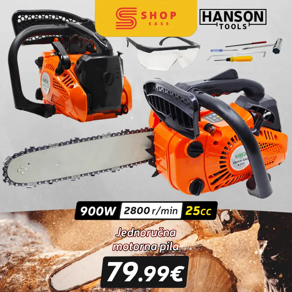 ENOROČNA MINI MOTORNA ŽAGA – ShopEase
