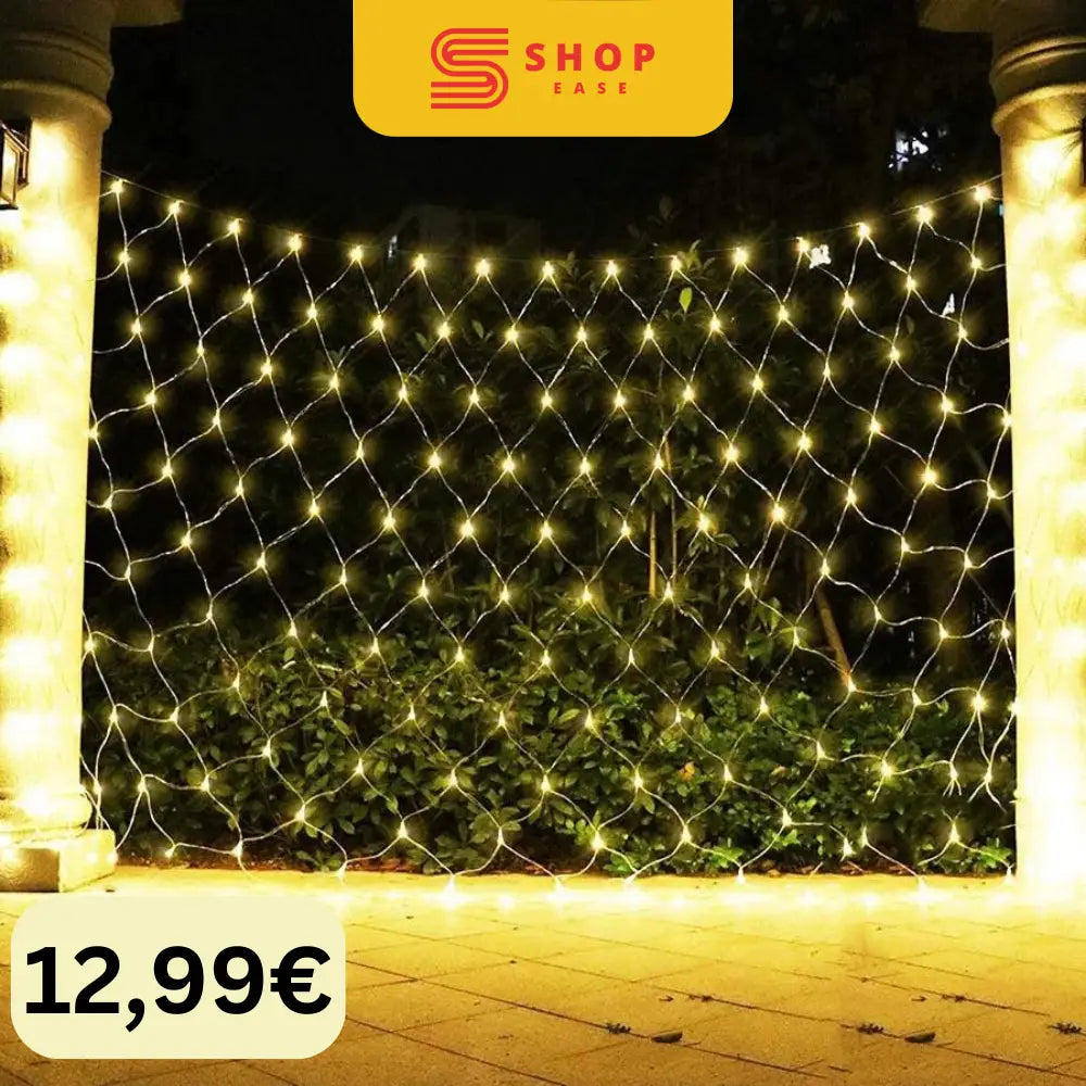 LED LAMPICE MREŽA 3x2m – ShopEase