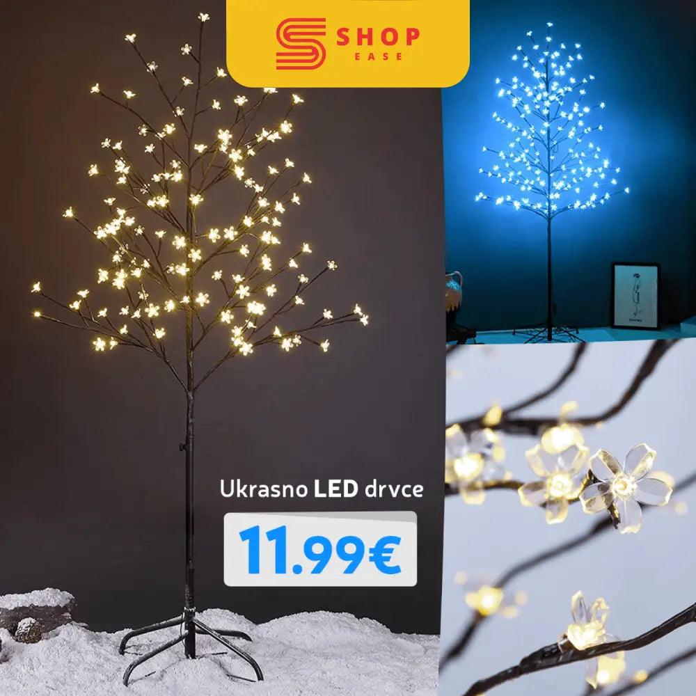 OKRASNA LED DREVECA – ShopEase